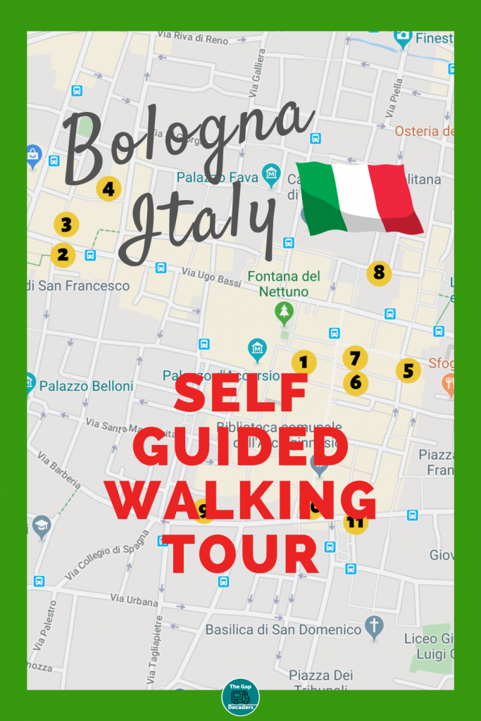 FREE Self-Guided Bologna Food Tour | The Gap Decaders