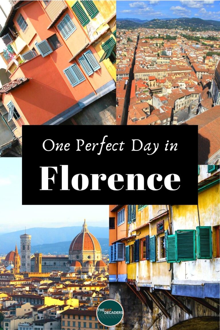 One Day in Florence - Itinerary, Map, Tips & Guide | The Gap Decaders