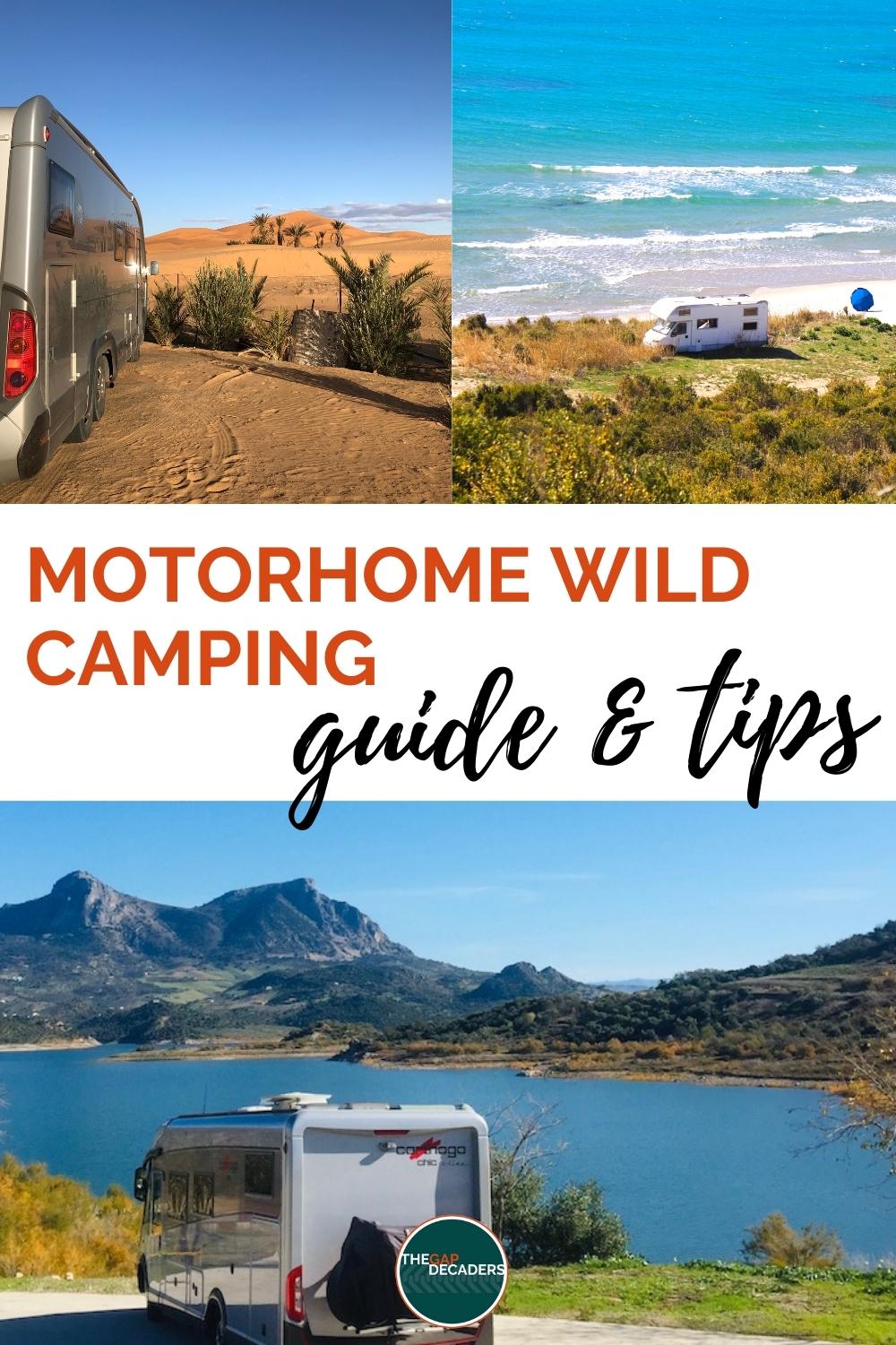 Motorhome Wild Camping - Your Complete Guide | The Gap Decaders