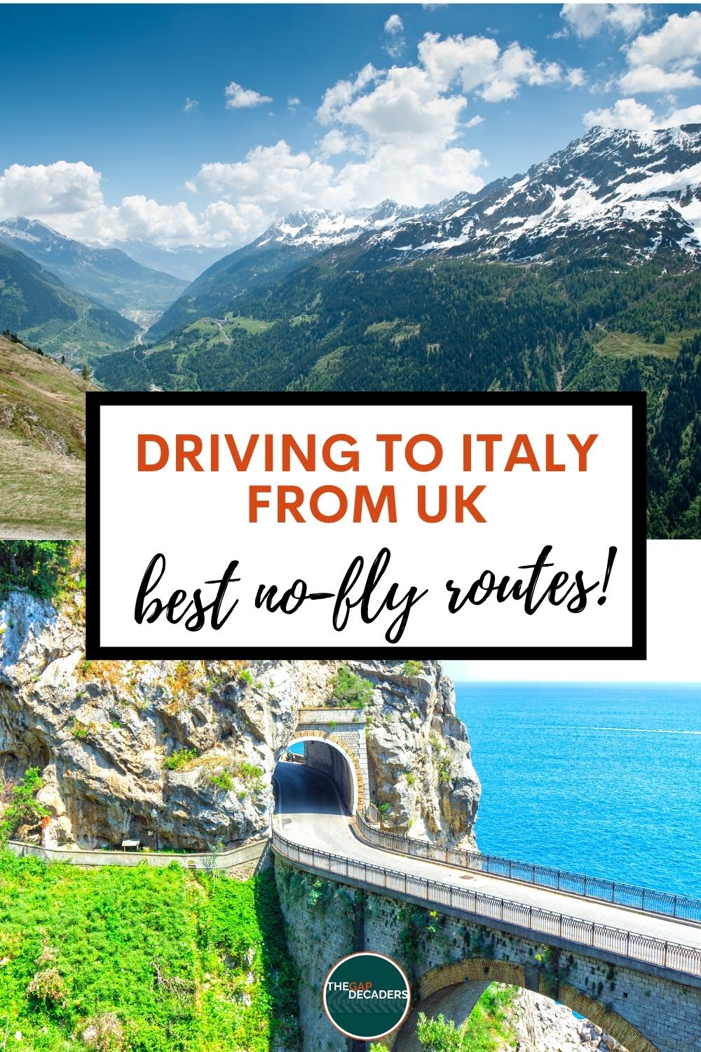 Driving to Italy from UK - Routes & Tips | The Gap Decaders
