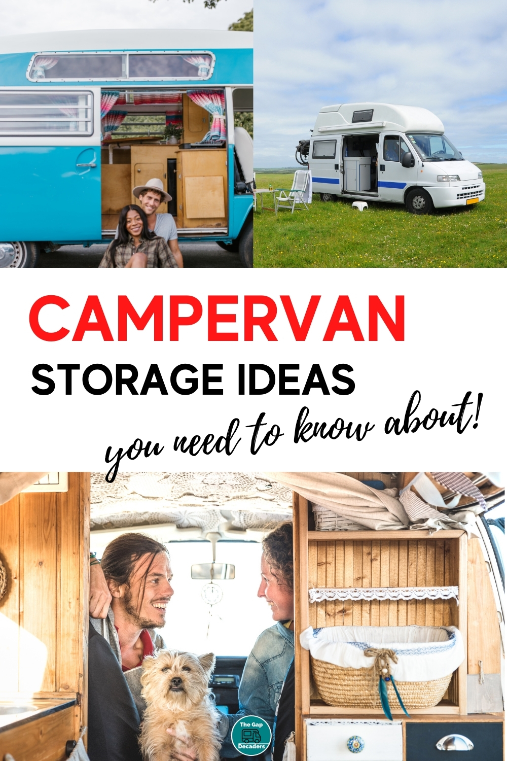 Storage Ideas for Campervans You Need to Know About! | The Gap Decaders