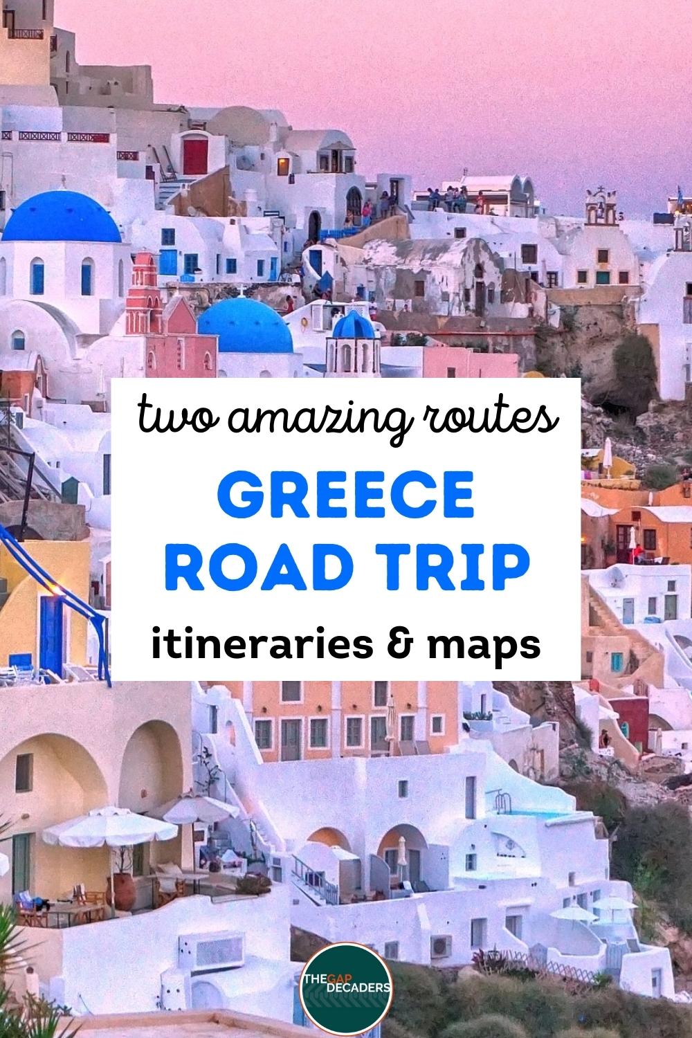Greece Road Trip - Two Incredible Routes | The Gap Decaders