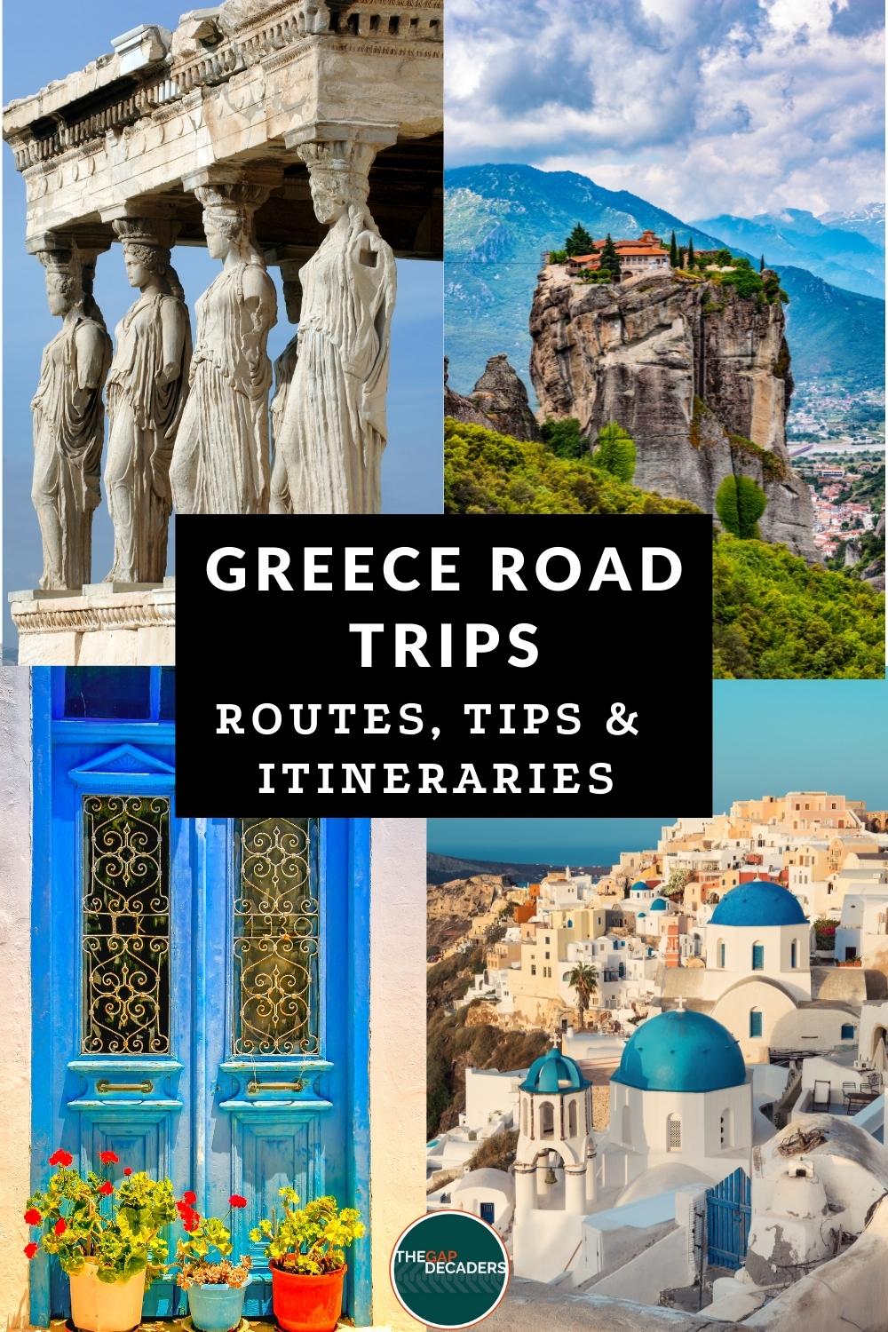 Greece Road Trip - Two Incredible Routes | The Gap Decaders