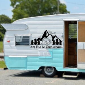 Campervan & Motorhome Stickers to Zhuzh Up Your Van! | The Gap Decaders