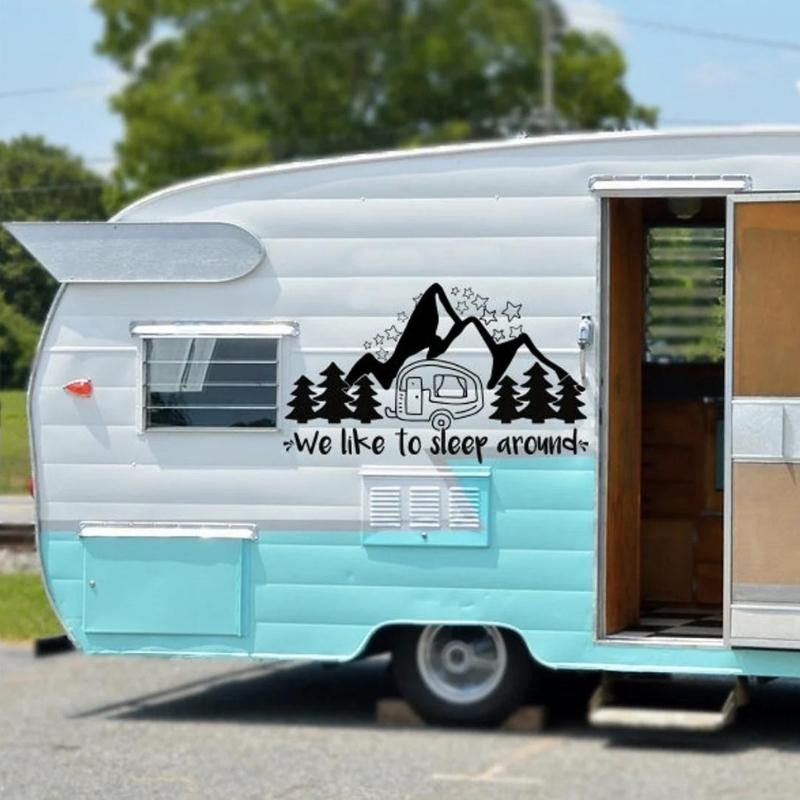 Campervan & Motorhome Stickers to Zhuzh Up Your Van! | The Gap Decaders