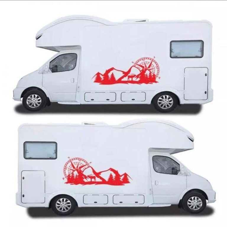 Campervan & Motorhome Stickers to Zhuzh Up Your Van! | The Gap Decaders