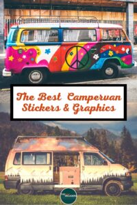 Campervan & Motorhome Stickers to Zhuzh Up Your Van! | The Gap Decaders