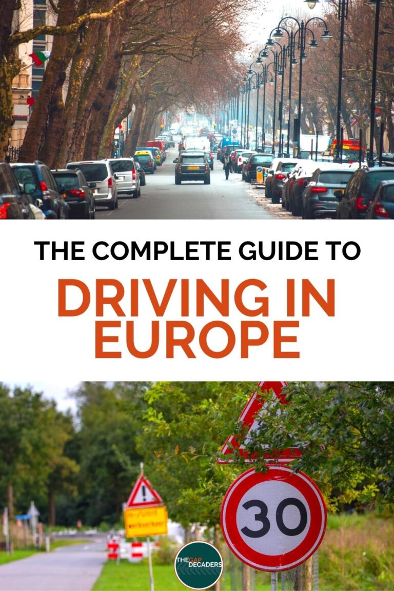 Driving in Europe - Everything You Need to Know | The Gap Decaders
