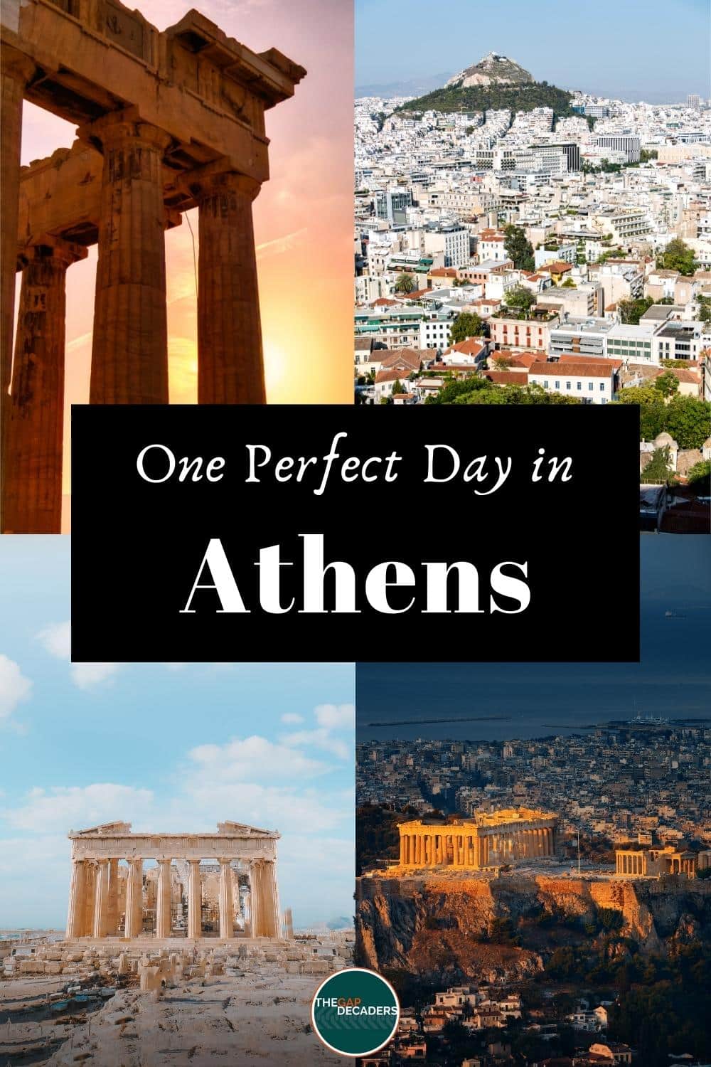 One Day in Athens - Itinerary, Map, Tips & Guide | The Gap Decaders