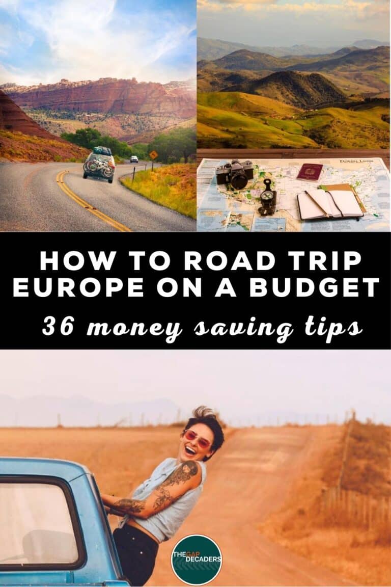 Road Trip on a Budget: 36 Tips to Save Money in Europe | The Gap Decaders