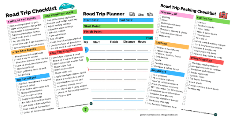 19 Helpful Long Distance Driving Tips | The Gap Decaders