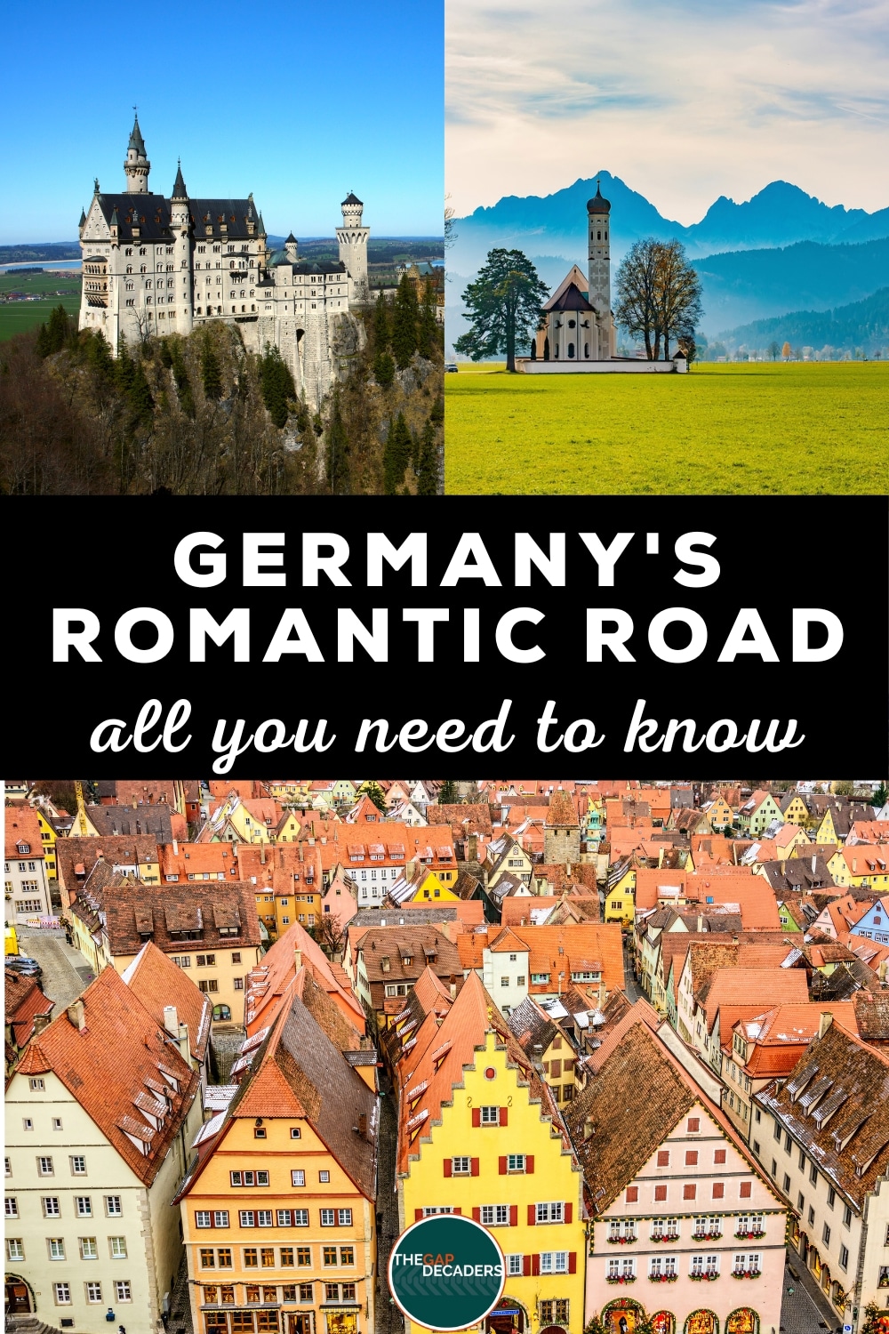 Romantic Road Germany: Itinerary, Map & Tips | The Gap Decaders